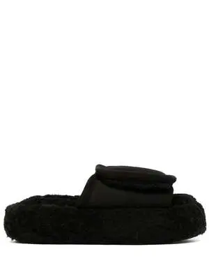 Natasha Zinko Chunky Shearling Slides