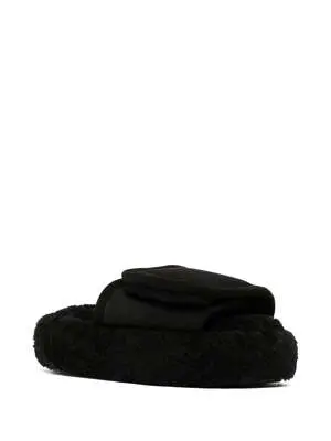 Natasha Zinko Chunky Shearling Slides