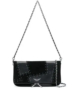 Zadig&Voltaire Rocky Patchwork Clutch Bag