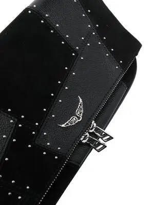 Zadig&Voltaire Rocky Patchwork Clutch Bag