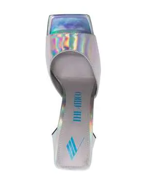 Attico Devon Sandals - Silver