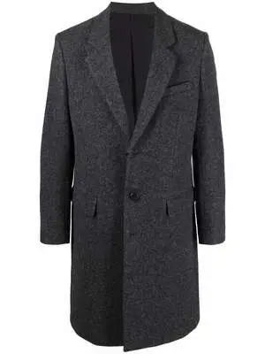 Ami Single-breasted Wool Coat