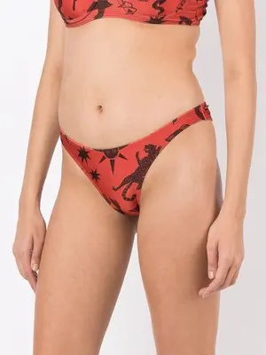 LYGIA & NANNY Poipu Printed Bikini Bottom