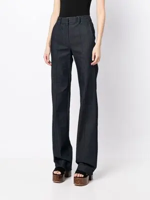 Adam Lippes Deeda Wide-leg Trousers - Blue