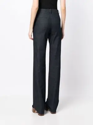 Adam Lippes Deeda Wide-leg Trousers - Blue