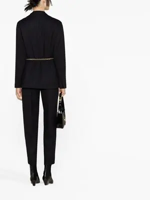 Maje Single-breasted Belted Blazer