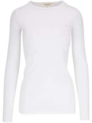 NILI LOTAN Long-sleeve Supima Cotton T-shirt