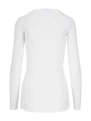 NILI LOTAN Long-sleeve Supima Cotton T-shirt