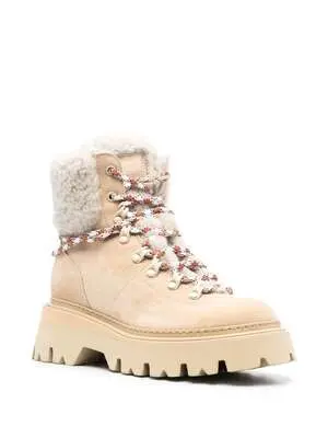 Woolrich Sheepskin Hiking Boots