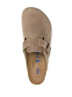 BIRKENSTOCK Boston Oiled Leather Clogs - Brown