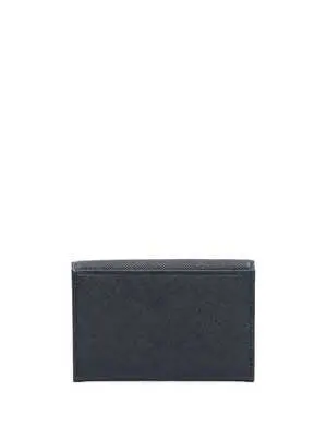 AGNÈS B. Logo-plaque Leather Cardholder