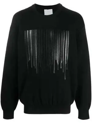 VTMNTS Logo-print Knit Sweater