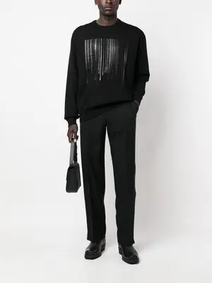 VTMNTS Logo-print Knit Sweater