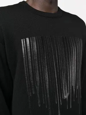 VTMNTS Logo-print Knit Sweater
