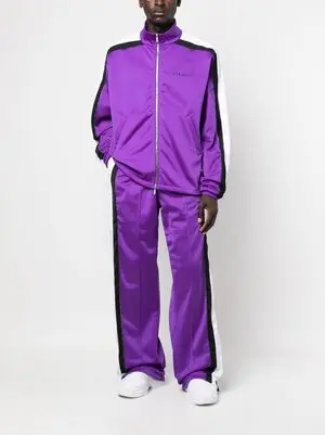 VTMNTS Side Stripes Zip-up Jacket - Purple