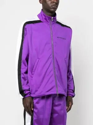 VTMNTS Side Stripes Zip-up Jacket - Purple
