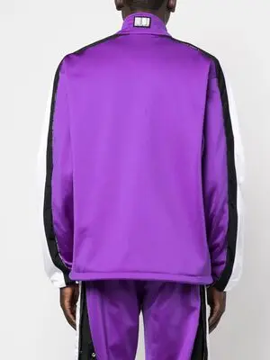 VTMNTS Side Stripes Zip-up Jacket - Purple
