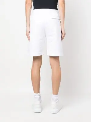 Alexander McQueen Graffiti Print Track Shorts - White