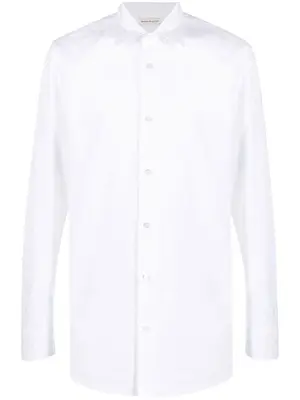 Alexander McQueen Logo-print Cotton Shirt