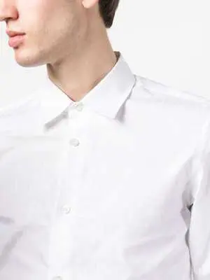 Alexander McQueen Logo-print Cotton Shirt