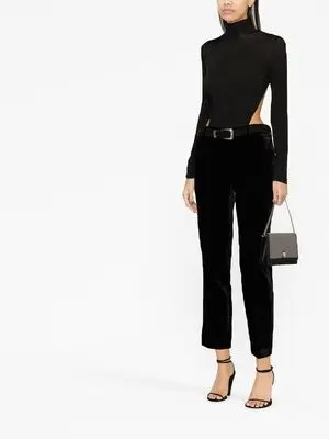 Ermanno Scervino Velvet Tapered Trousers