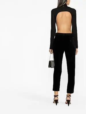 Ermanno Scervino Velvet Tapered Trousers