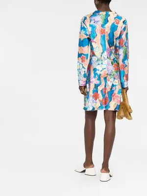 Marni Abstract-print Mini Dress
