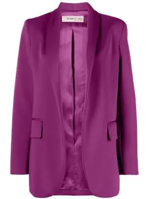 BLANCA VITA Open-front Blazer