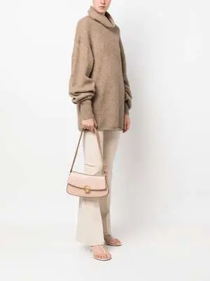 Stella McCartney Engraved-logo Shoulder Bag