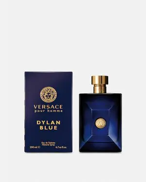 Versace Dylan Blue Pour Homme Edt 200 Ml - Blue+gold