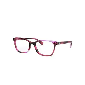 Ray-ban Ray-Ban Optics Eyeglasses Frame Striped Violet