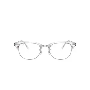 Ray-ban Clubmaster Optics Eyeglasses - White Transparent