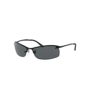 Ray-ban Ray-Ban Rectangle Sunglasses 63-15 Black