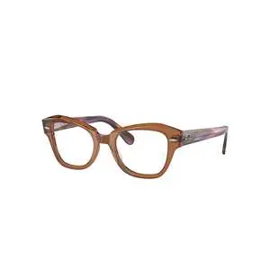 Ray-ban State Street Optics Eyeglasses - Striped Violet Havana