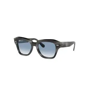 Ray-ban Ray-Ban State Street Sunglasses 49-20 Striped Grey