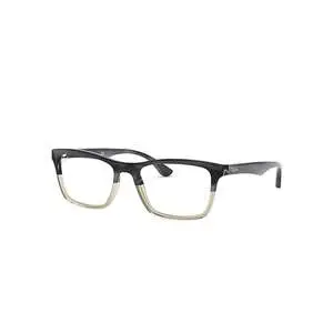 Ray-ban Optics Eyeglasses Frame 55-18 Grey Horn