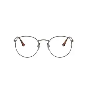 Ray-ban Round Titanium Optics Eyeglasses Frame
