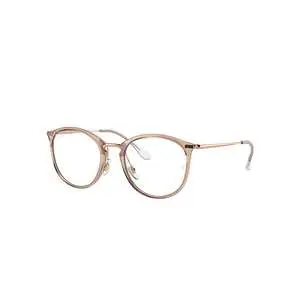 Ray-ban Rb7140 Optics Eyeglasses Frame - Gold