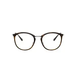 Ray-ban Round Frame Eyeglasses - Gunmetal