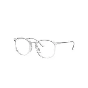 Ray-ban Rb7140 Optics Eyeglasses Frame - Silver