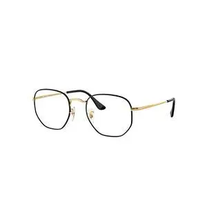 Ray-ban Ray-Ban Hexagonal Optics Eyeglasses Frame Gold