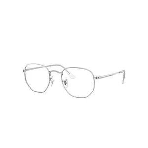 Ray-ban Ray-Ban Hexagonal Optics Eyeglasses Frame Silver
