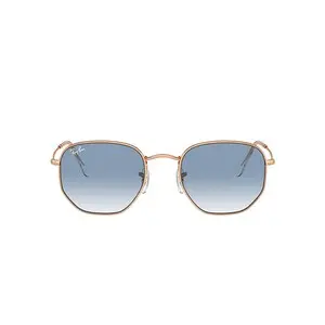 Ray-ban Hexagonal Sunglasses - Rose Gold