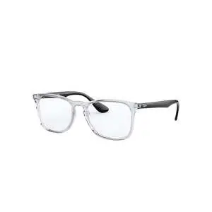 Ray-ban Square Eyeglasses Frame - Shiny Black