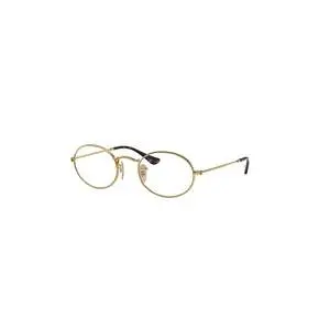 Ray-ban Oval Optics Eyeglasses Frame - Arista Gold