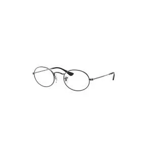Ray-ban Oval Optics Eyeglasses Frame - Gunmetal