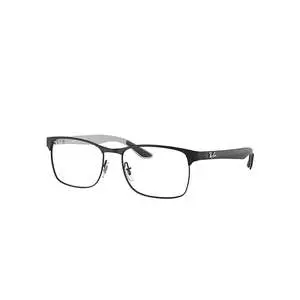 Ray-ban Optics Eyeglasses - Black On Gunmetal