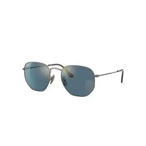 Ray-ban Hexagonal Titanium Sunglasses - Gunmetal