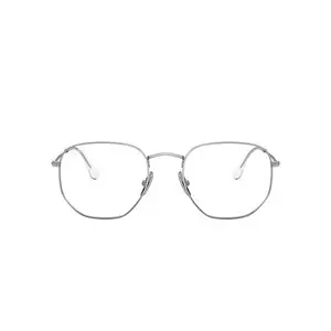Ray-ban Hexagonal Titanium Optics Eyeglasses - Silver