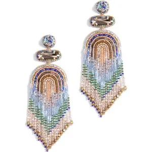 DEEPA GURNANI Deepa Gurnani Ishani Beaded Drop Earrings